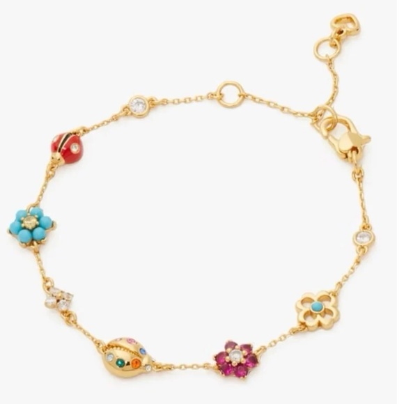 kate spade | Jewelry | 78 Kate Spade Nature Walk Ladybug Bracelet ...
